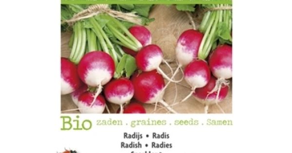 Radijs Sparkler (biologisch geteelde radijsjes zaad) | De Tuinen van ...