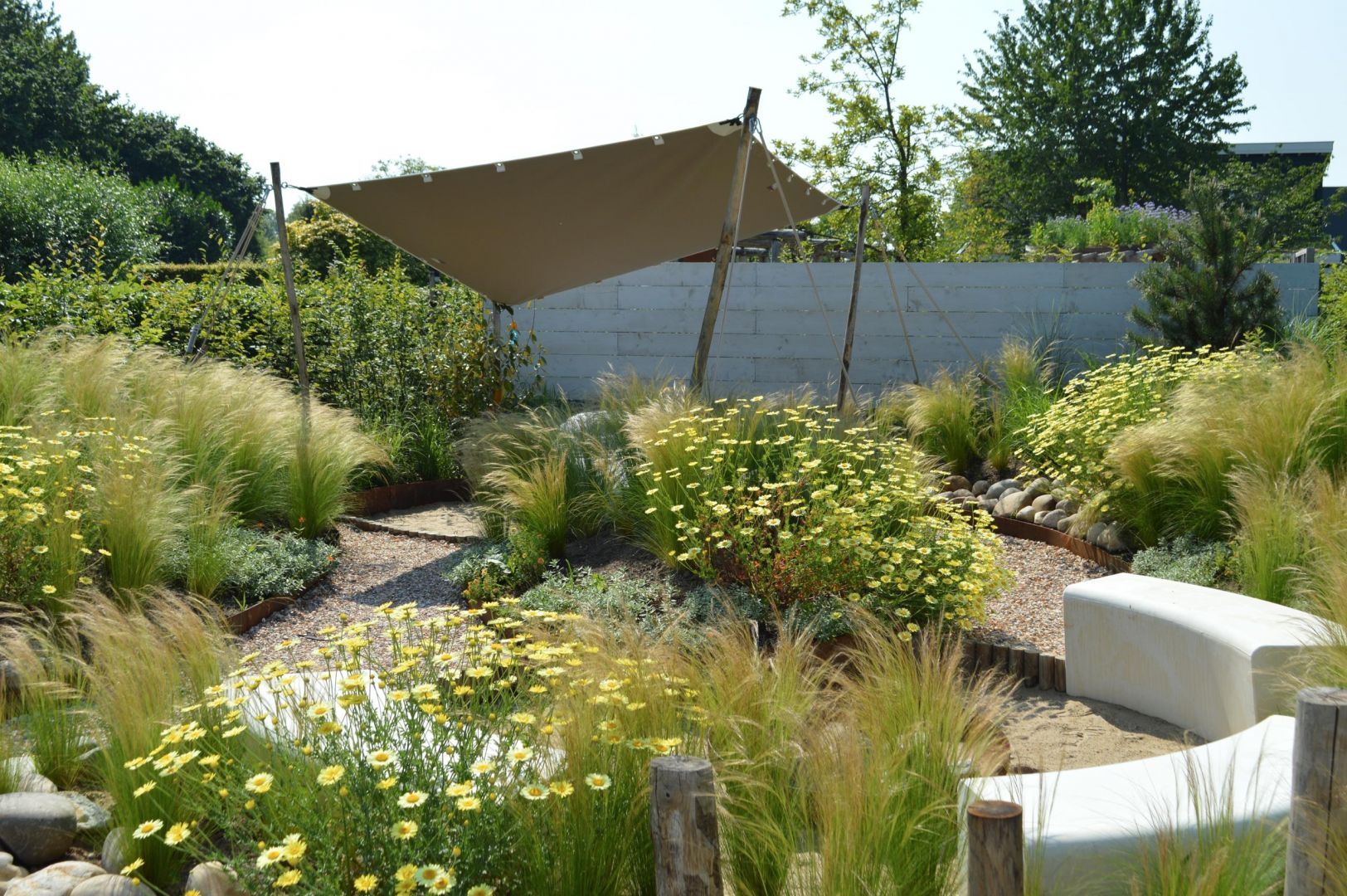 Tuin met strand en vakantiegevoel | De Tuinen van Appeltern