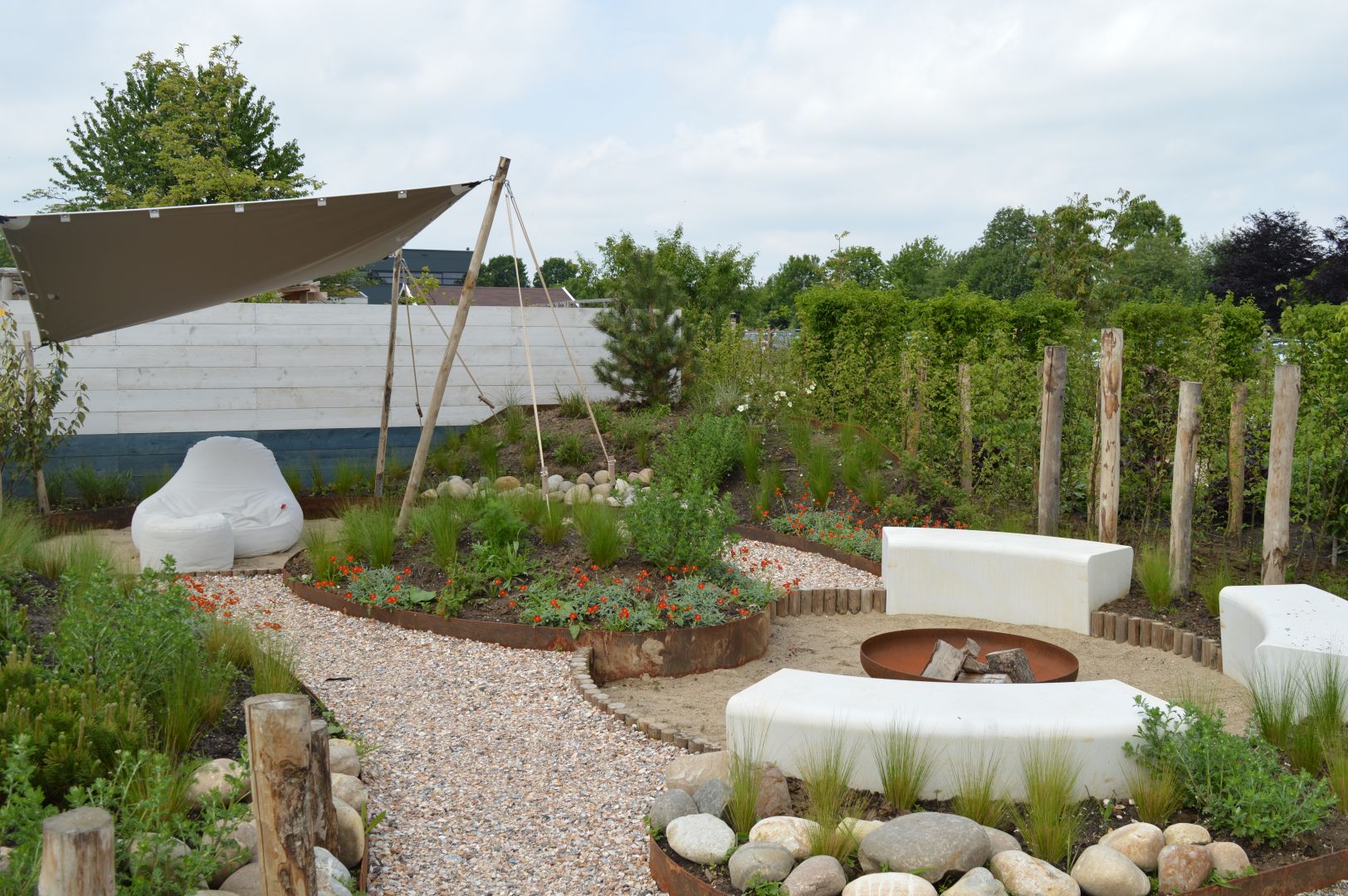 Tuin met strand en vakantiegevoel | De Tuinen van Appeltern