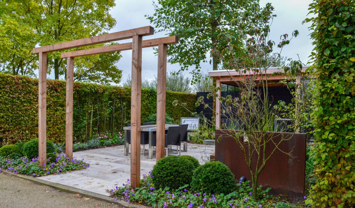 Moderne achtertuin | De Tuinen van Appeltern