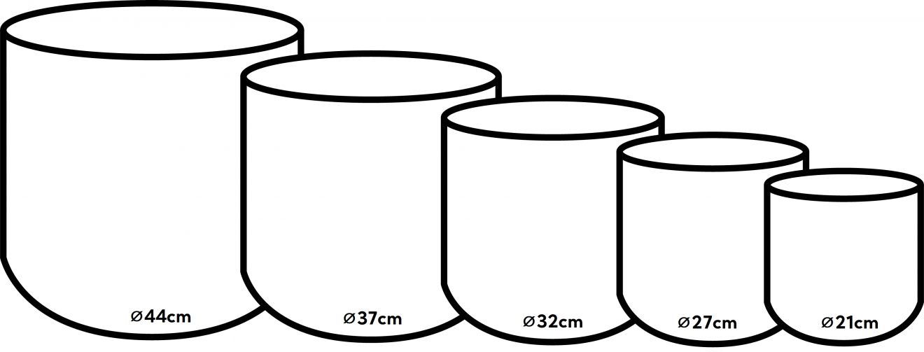 Jade Cilinder Wit | De Tuinen van Appeltern