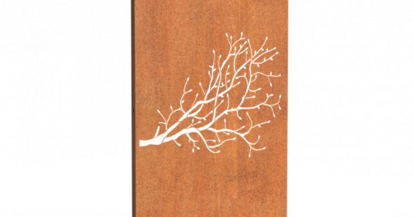 Cortenstalen Paneel 'Nature' (110 x 5 x 180 cm) CPN8 | De Tuinen van ...