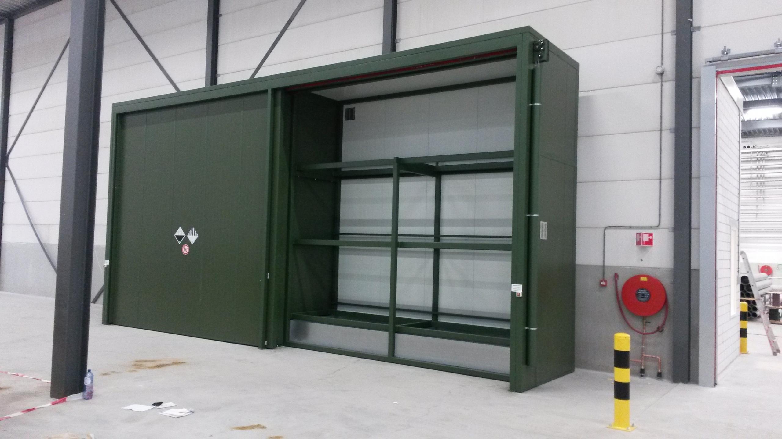 Mega PGS container voor Addapt Chemicals | KOK Mileuopslagsystemen B.V.