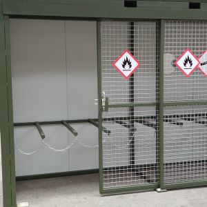 Gasflessenopslag | KOK Mileuopslagsystemen B.V.